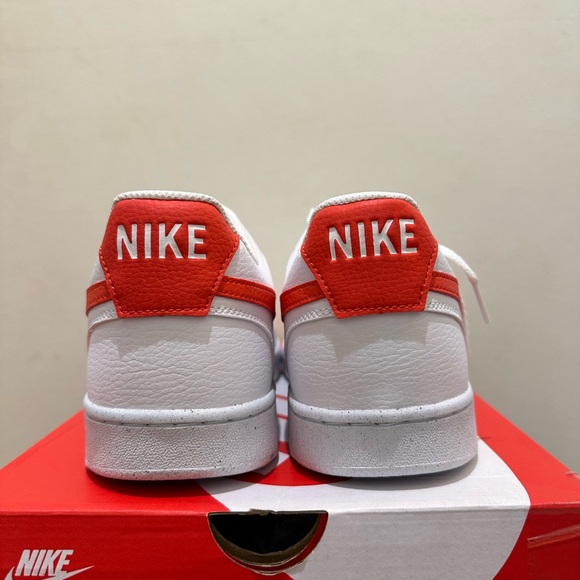 Nike | Shoes | Nib Mens Nike Court Vision Lo Nn Whitepicante Red Dh2987 ...